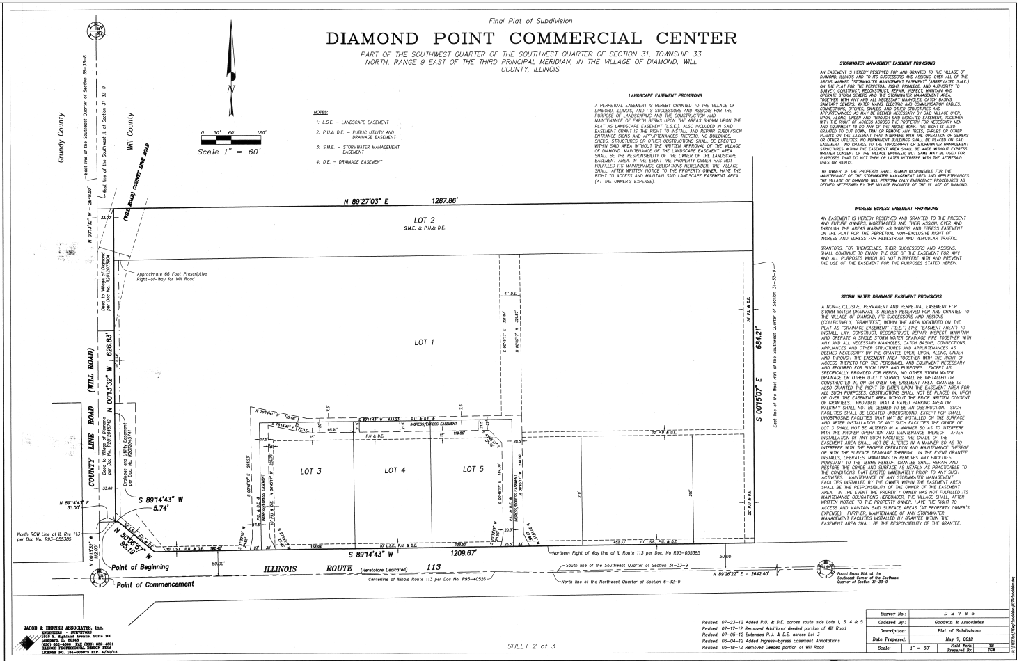 Diamond Point Commercial Center Survey